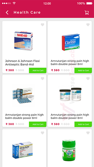 4 App Template| Pharmacy eCommerce App| Online Medicine App| Online Pharmacy App| Medizone by ...